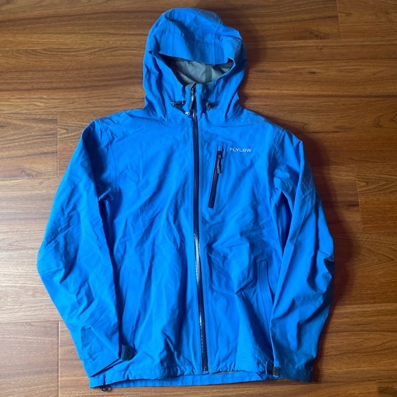 Flylow | Jackets & Coats | Flylow Mens Xl Blue Zip Up Jacket | Poshmark